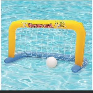 Toys | Floating Pool Water Handball Goal Net Inflatable Blow Up Ball ...